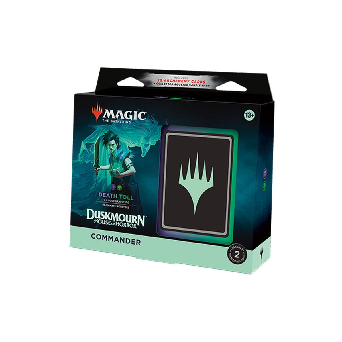 Magic: the Gathering - Duskmourn House of Horror Commander Deck - Deat ...